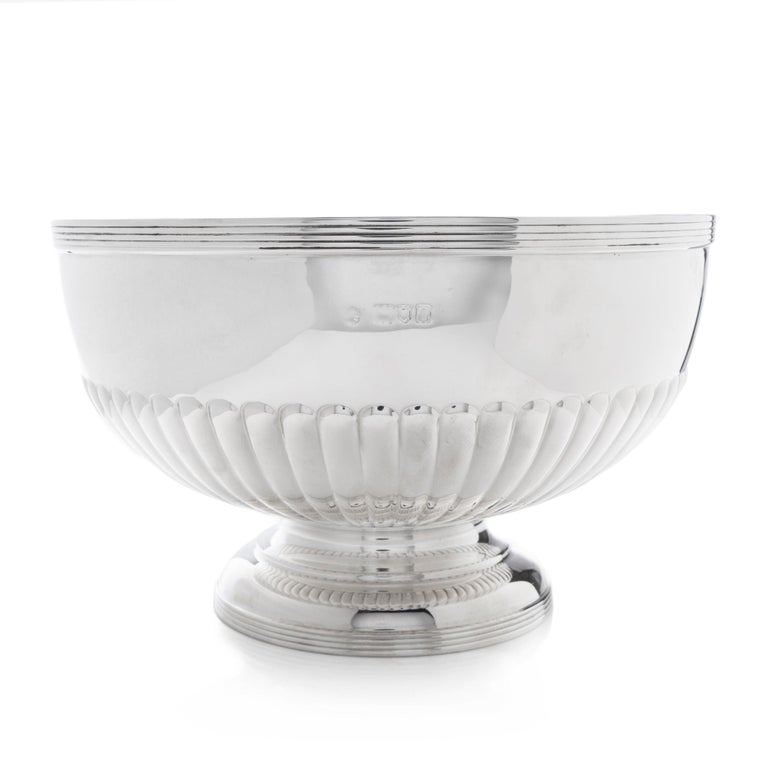 Antique Sterling Silver Bowl For Sale at 1stDibs