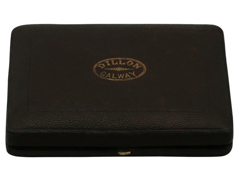 Antique Sterling Silver Card Case, 1835 at 1stDibs