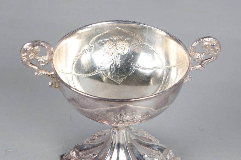 Antique Sterling Silver Cup, European Rococo Decorative Cup for Sale ...