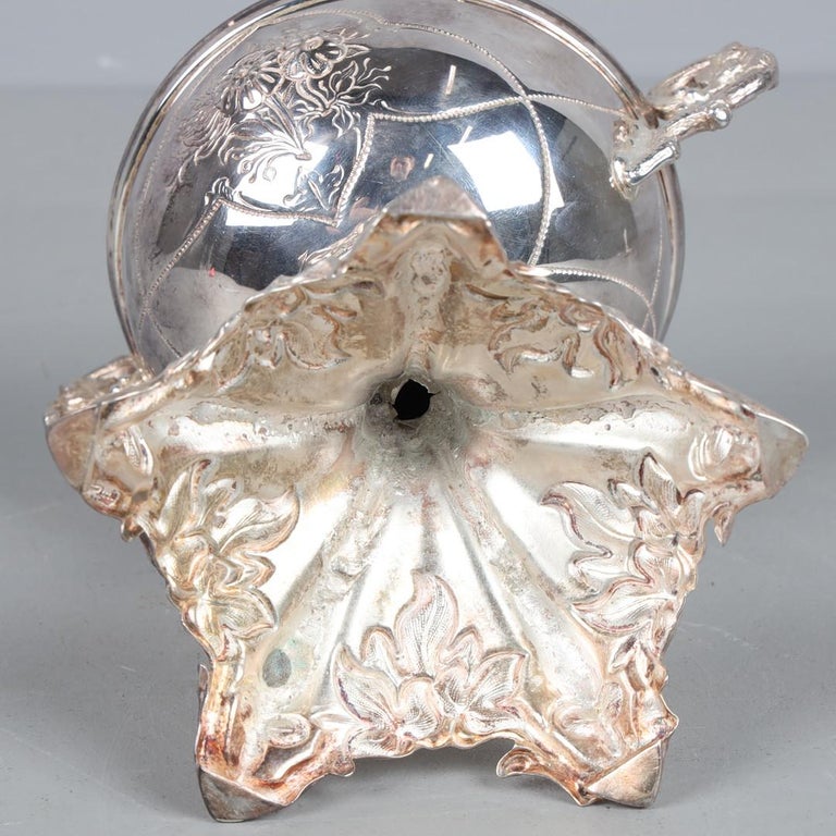 Antique Sterling Silver Cup, European Rococo Decorative Cup for Sale ...