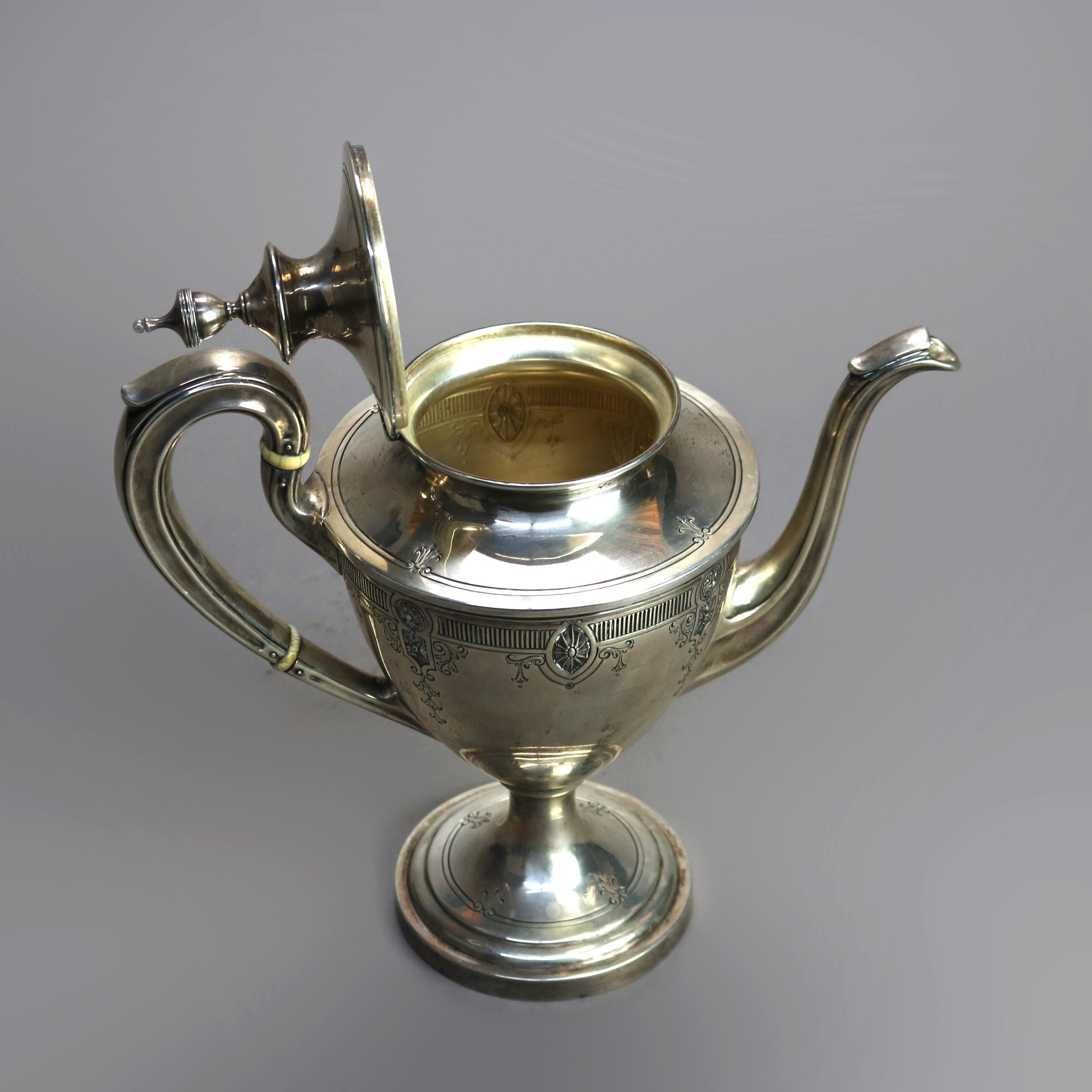 Antique Sterling Silver English Regency by Dominick and Haff, 134.1 TO ...