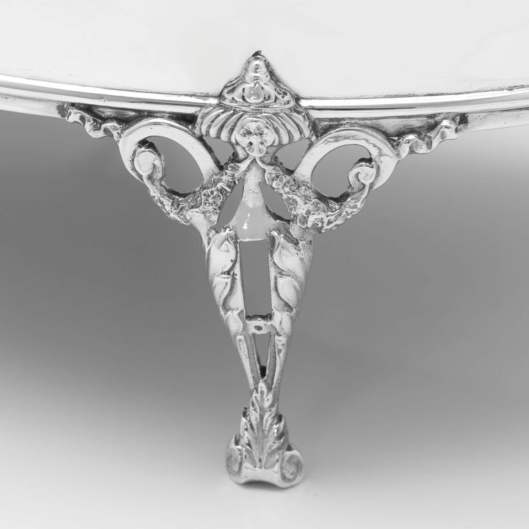Antique Sterling Silver Jewellery Box, London 1911 by William Comyns ...