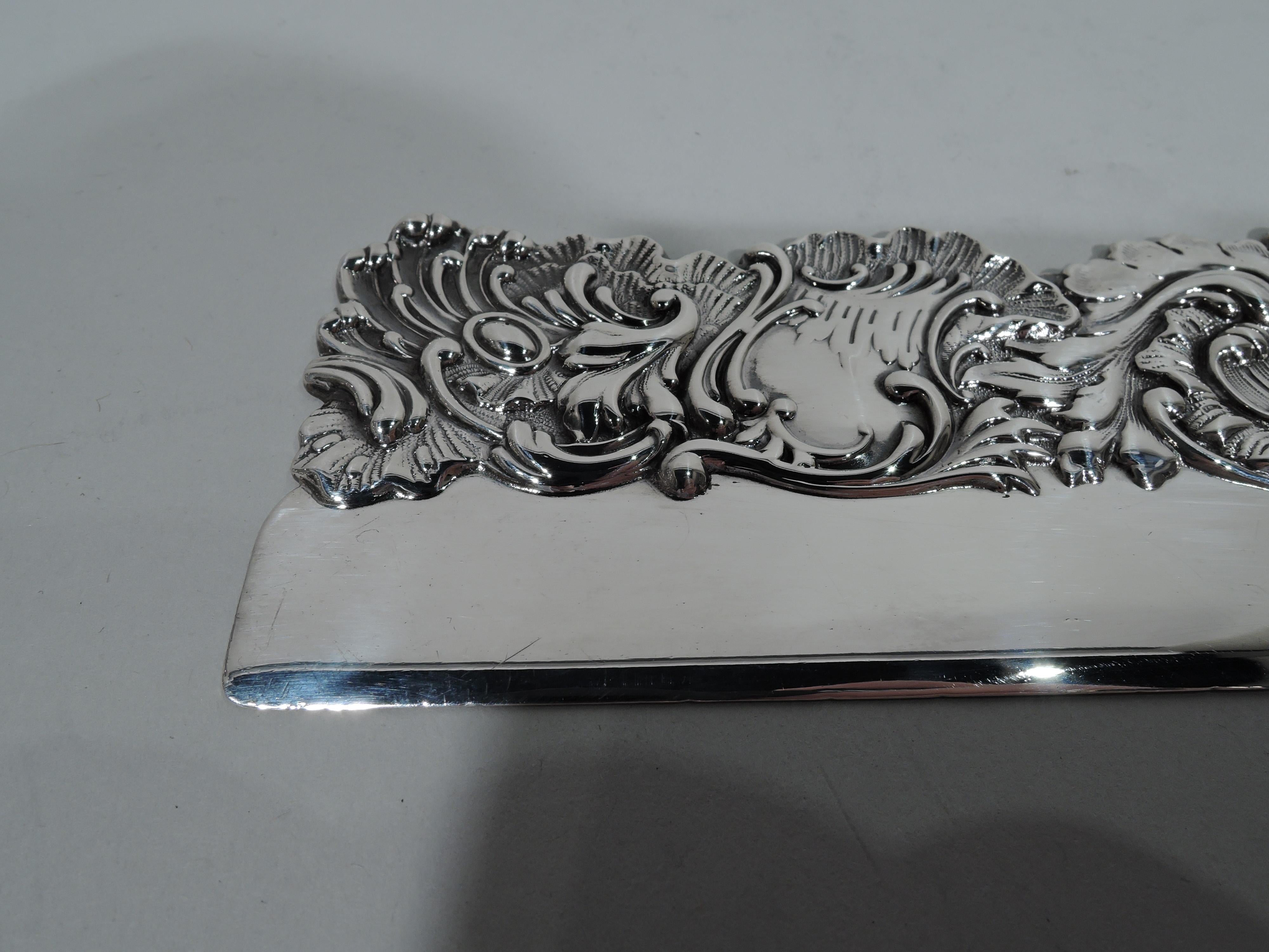 Antique Sterling Silver Page Turner with Ruler by Shiebler for Tiffany ...
