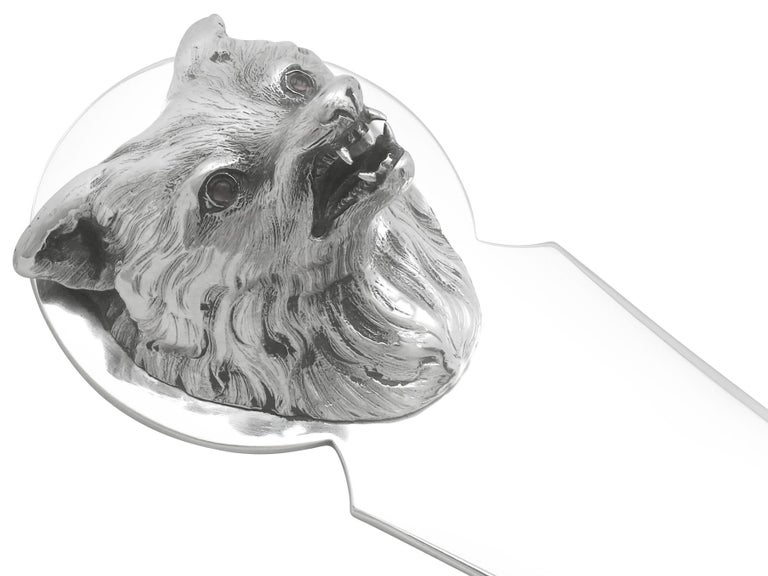 Thomas Callow and Son Antique Sterling Silver Paper Knife For Sale at ...