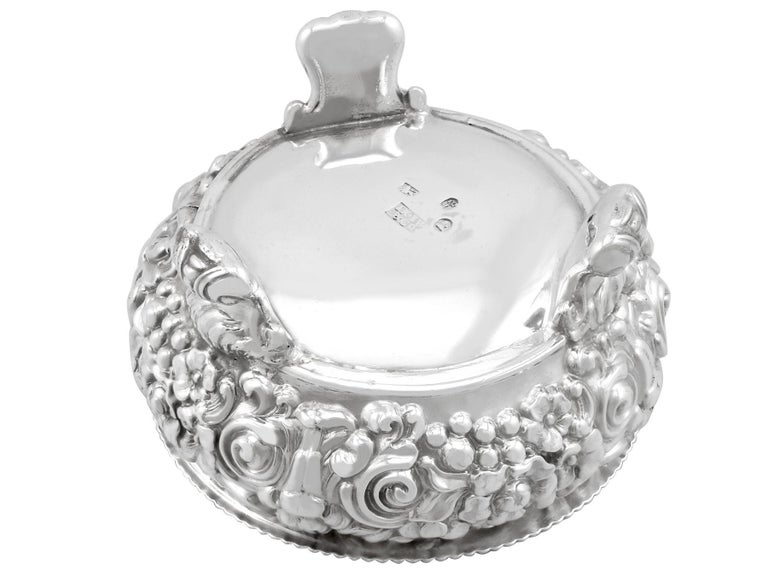 Antique Sterling Silver Salts, 1818 For Sale at 1stDibs