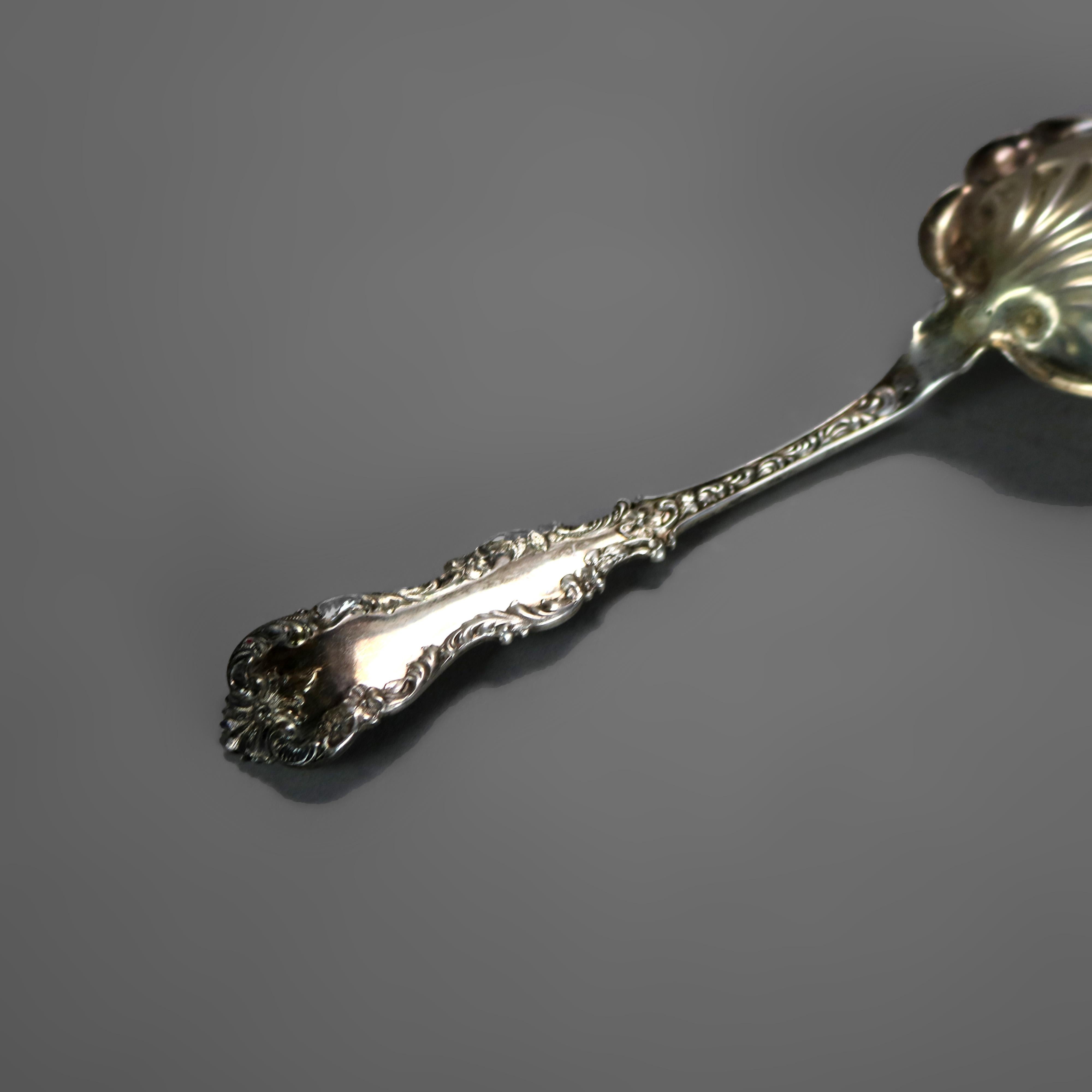 Antique Sterling Silver Serving Spoon 3.26 Troy Ounces C1890 For Sale ...