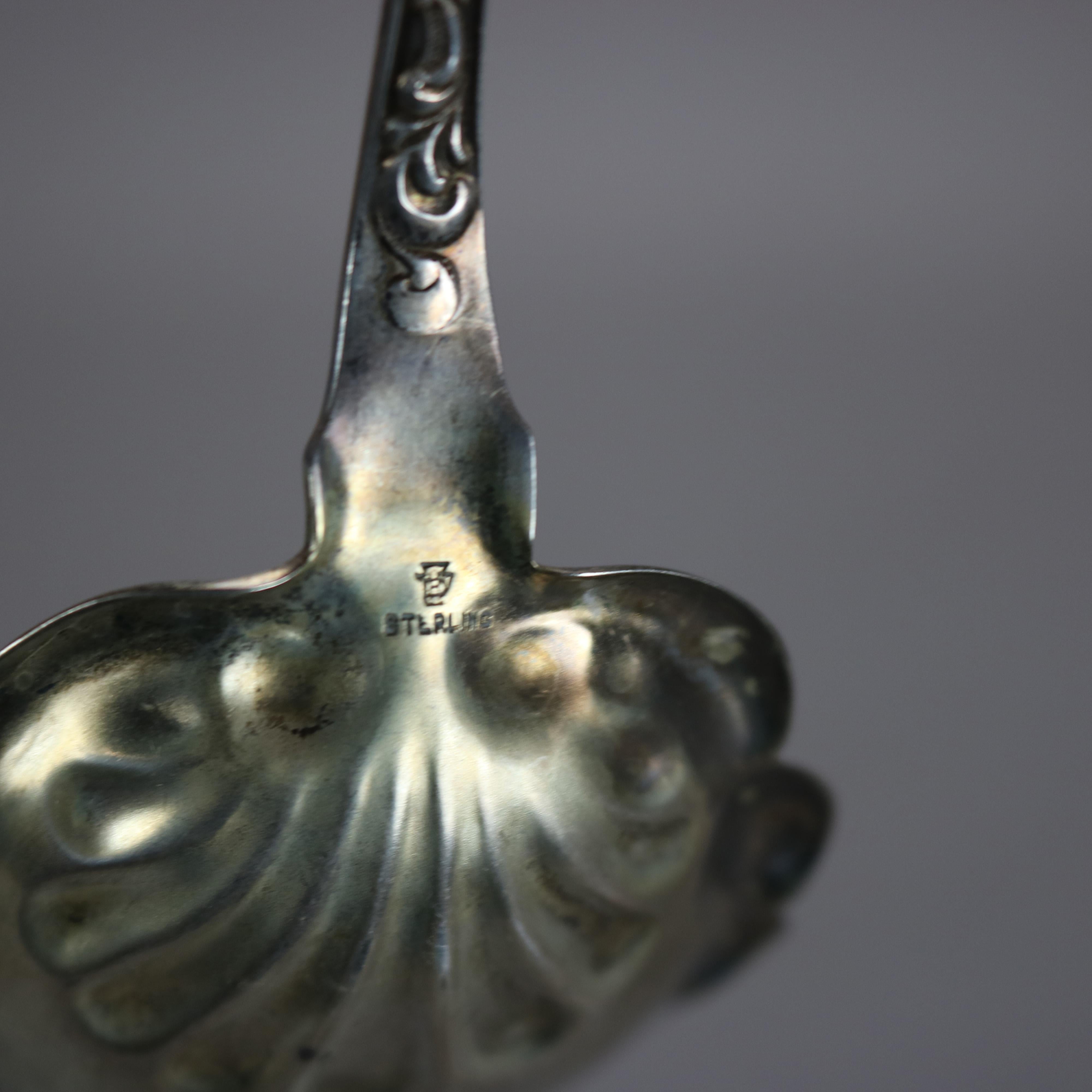 Antique Sterling Silver Serving Spoon 3.26 Troy Ounces C1890 For Sale ...