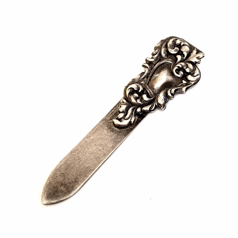 Antique Sterling Silver Small Bookmark at 1stDibs