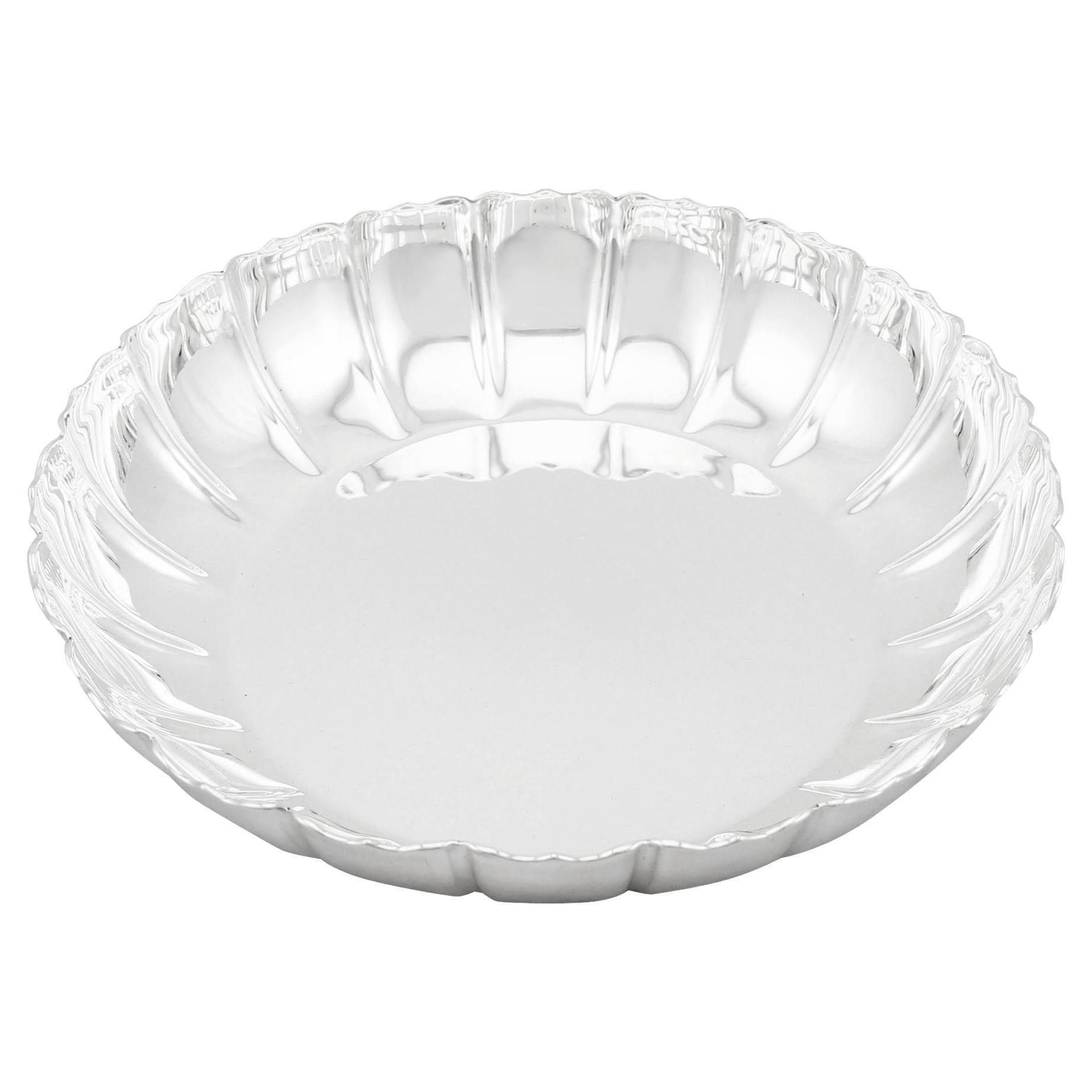 Sterling Silver Maple Leaf Dish by Buccellati at 1stDibs | silver leaf dish