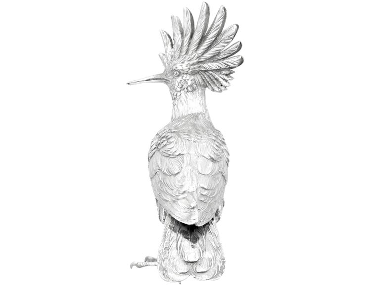 Antique Sterling Silver Table Bird '1910' at 1stDibs