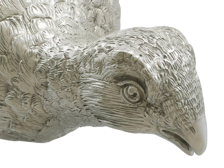 Antique Sterling Silver Table Birds, 1938 at 1stDibs