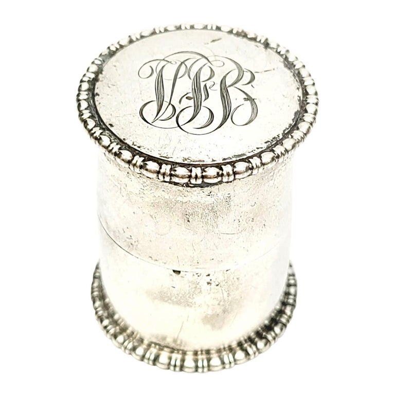 Antique Sterling Silver Thread Holder at 1stDibs