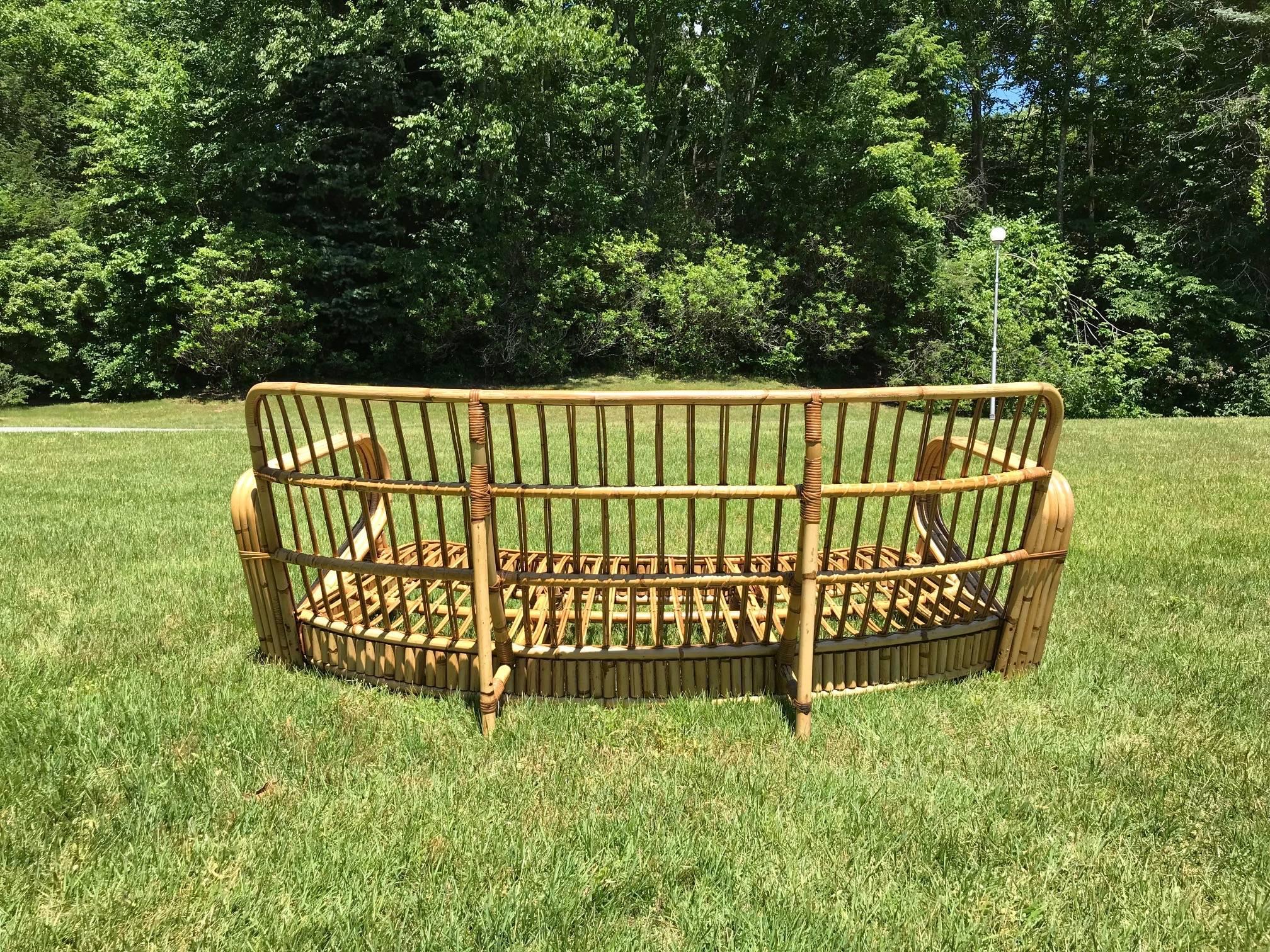 Antique Stick Rattan Set For Sale at 1stDibs | vintage rattan furniture ...