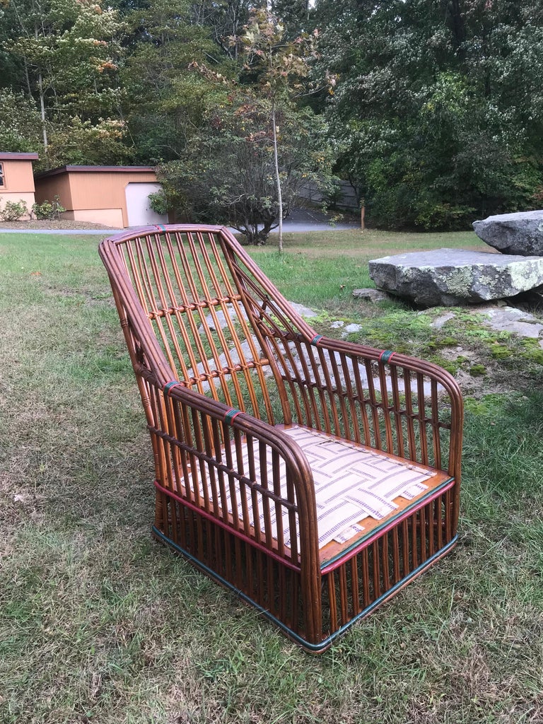 Antique Stick Wicker Set at 1stDibs