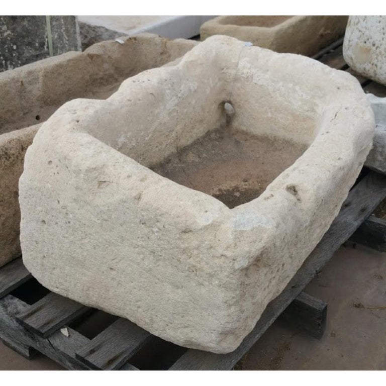 Antique Stone Basin For Sale at 1stDibs