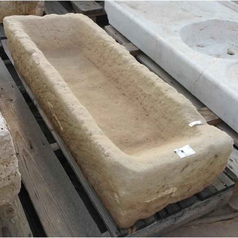 Antique Stone Basin For Sale at 1stDibs