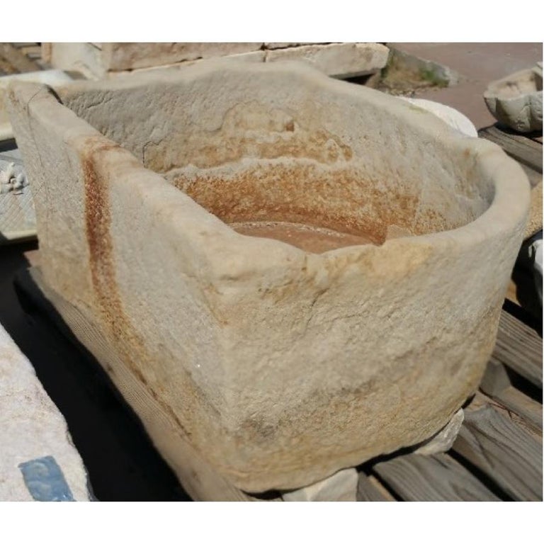 Antique Stone Basin For Sale at 1stDibs
