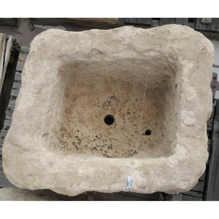 Antique Stone Basin For Sale at 1stDibs