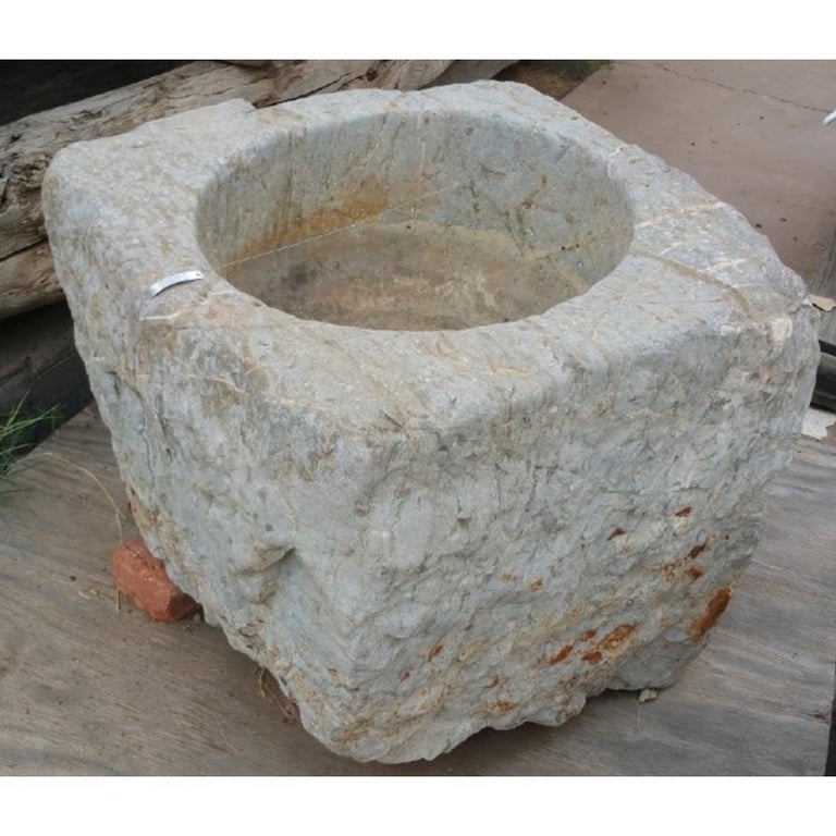 Antique Stone Basin For Sale at 1stDibs