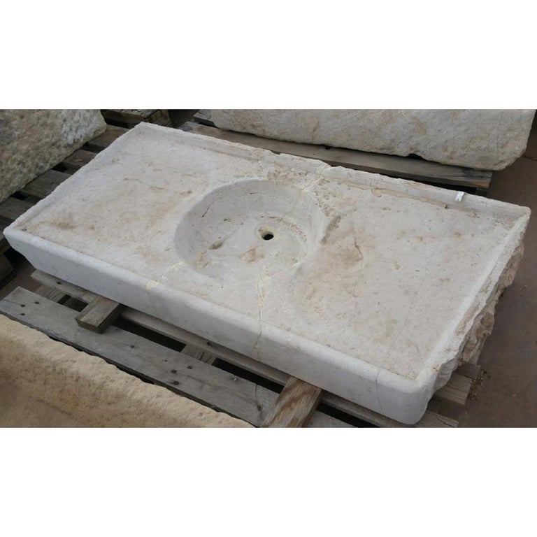 Antique Stone Basin For Sale at 1stDibs