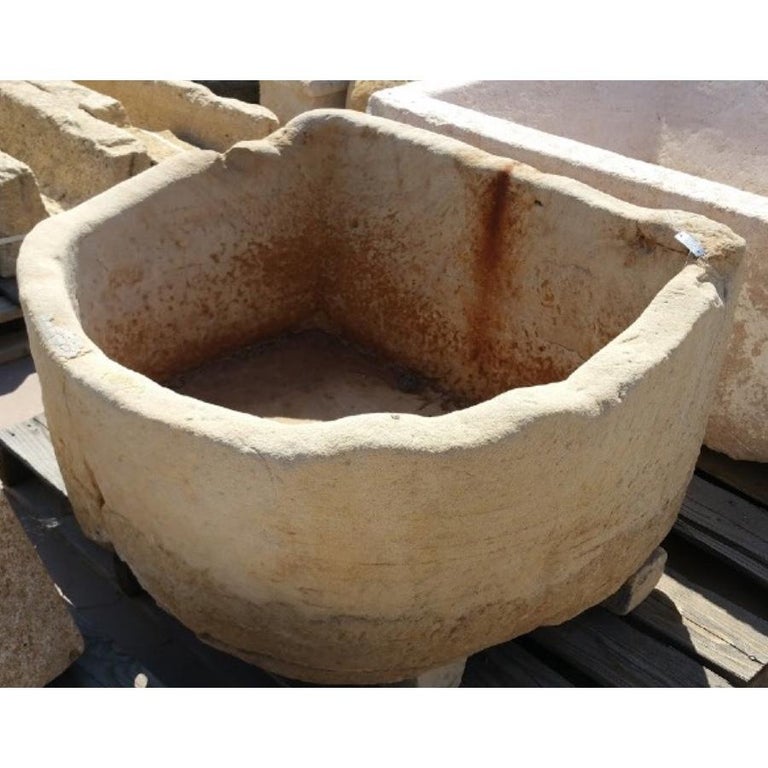 Antique Stone Basin For Sale at 1stDibs
