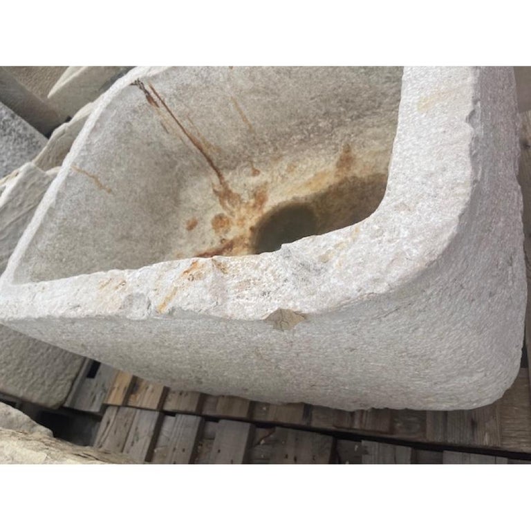 Antique Stone Basin For Sale at 1stDibs