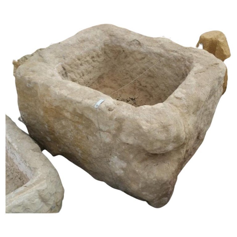 Antique Stone Basin For Sale at 1stDibs