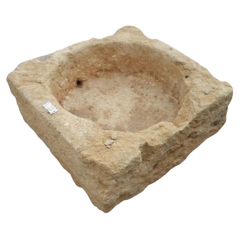 Antique Stone Basin For Sale at 1stDibs