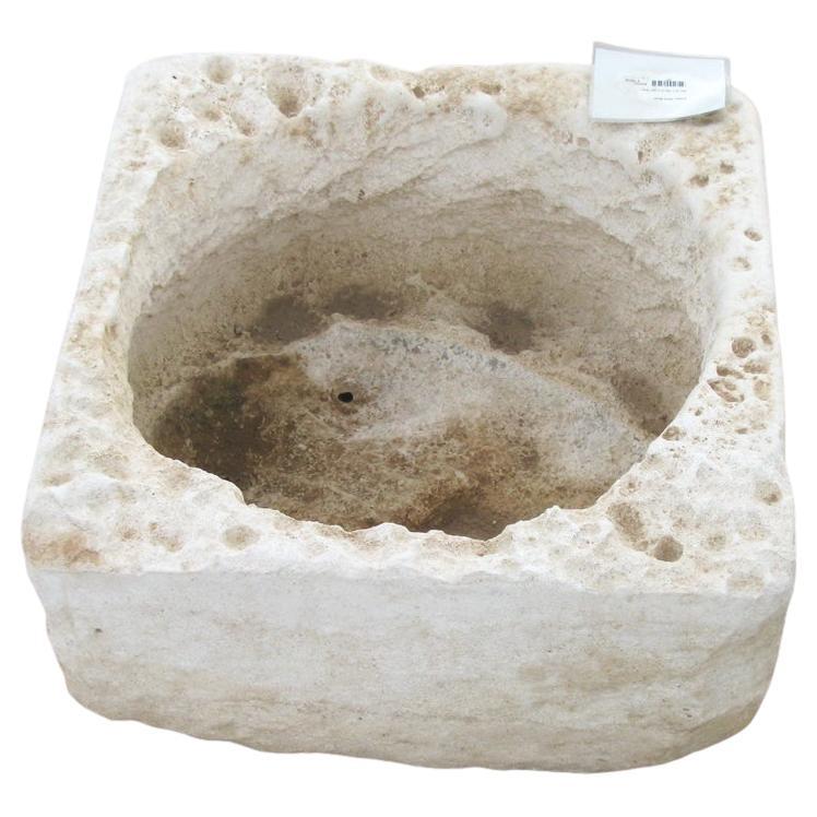 Antique Stone Basin For Sale at 1stDibs