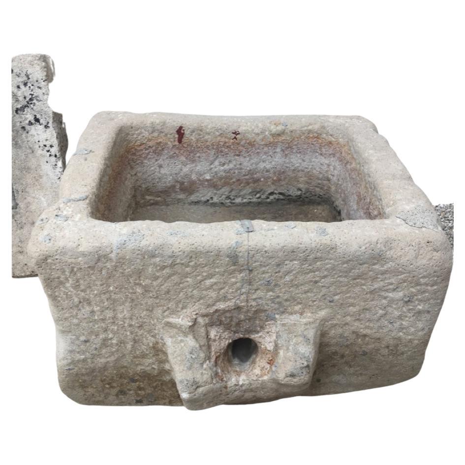 Antique Stone Basin For Sale at 1stDibs