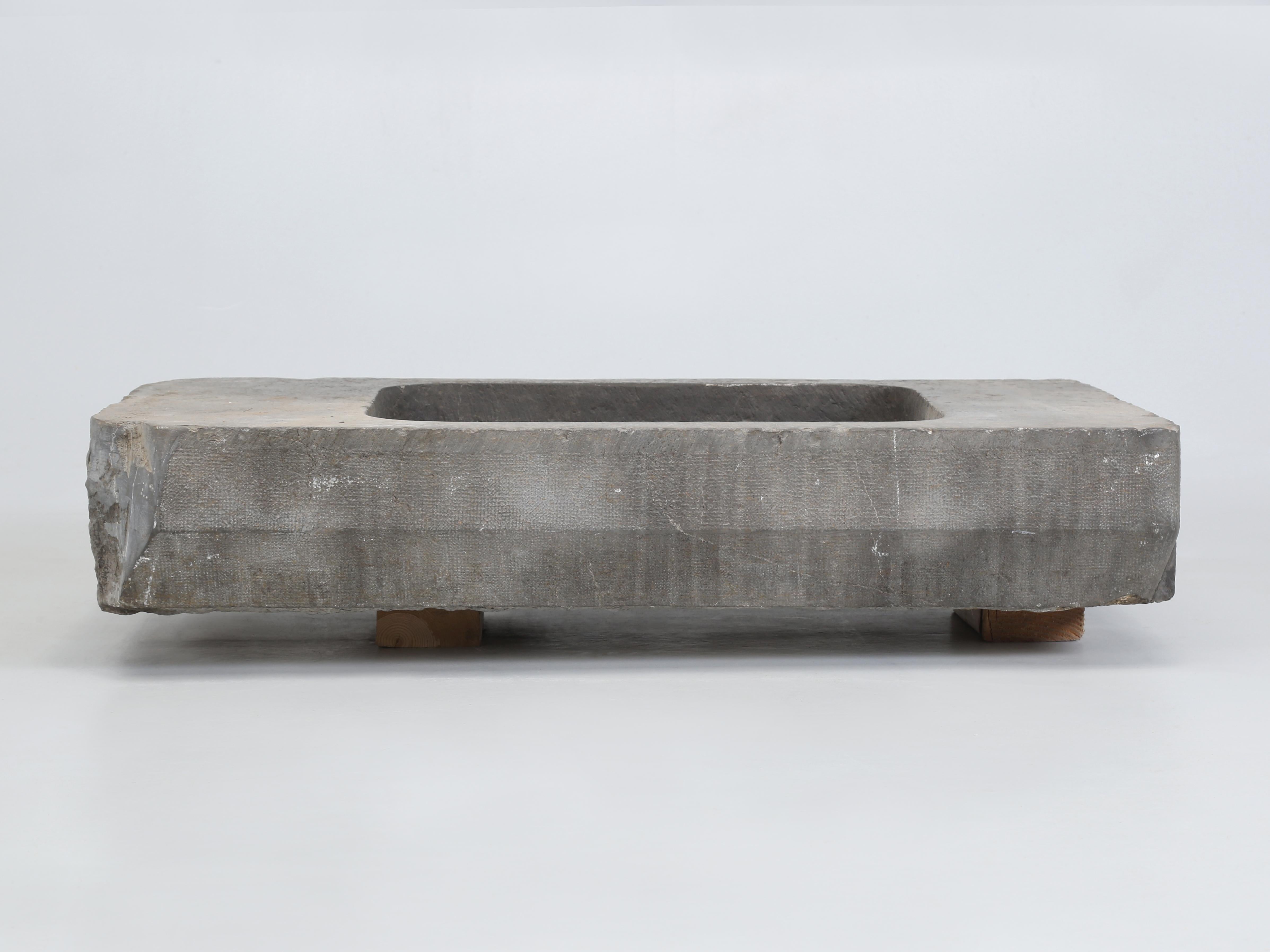 Antique Stone Sink in Original Unrestored Condition For Sale at 1stDibs