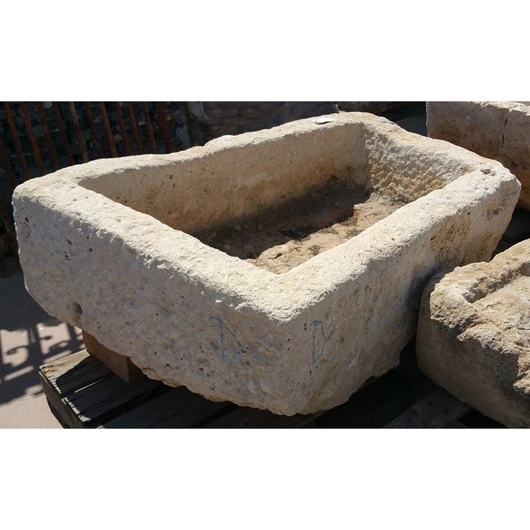 Antique Stone Trough For Sale at 1stDibs