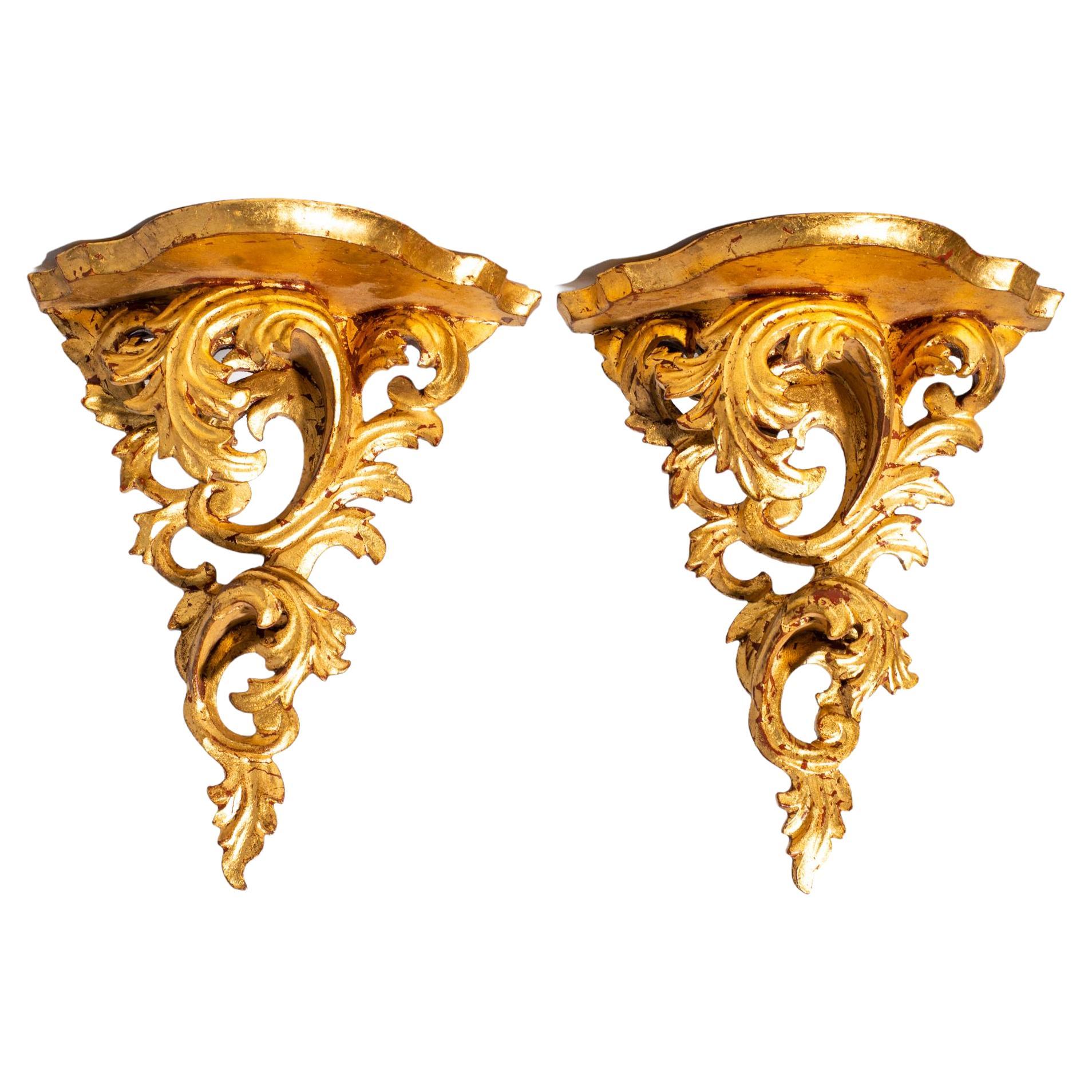 18th Century Neo-Classical Italian Carved, Painted and Gilt Wall Panel ...