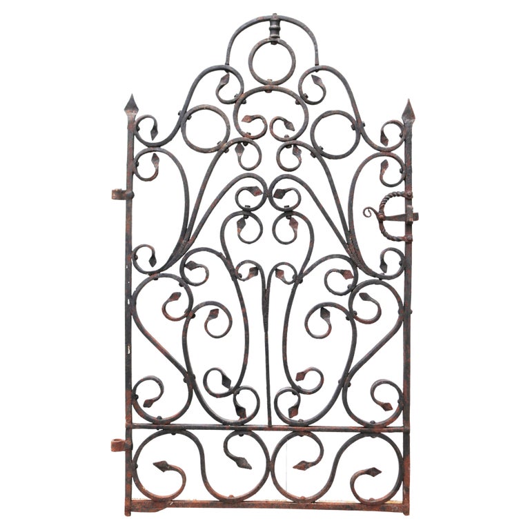 Antique Stylised Garden / Side Gate at 1stDibs