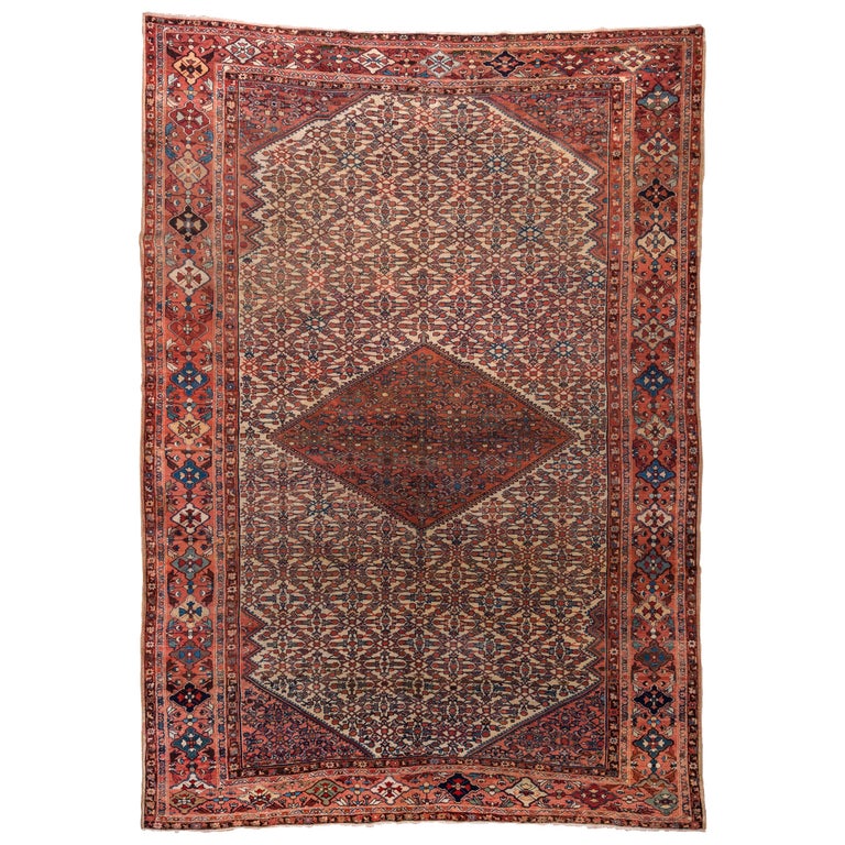 Tapis ancien de Sultanabad, vers 1900 En vente sur 1stDibs