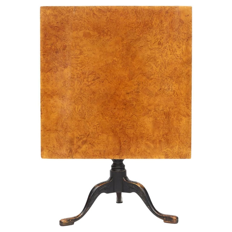 Antique Swedish Empire Tilt-Top Table, 1810 - 1820 For Sale at 1stDibs