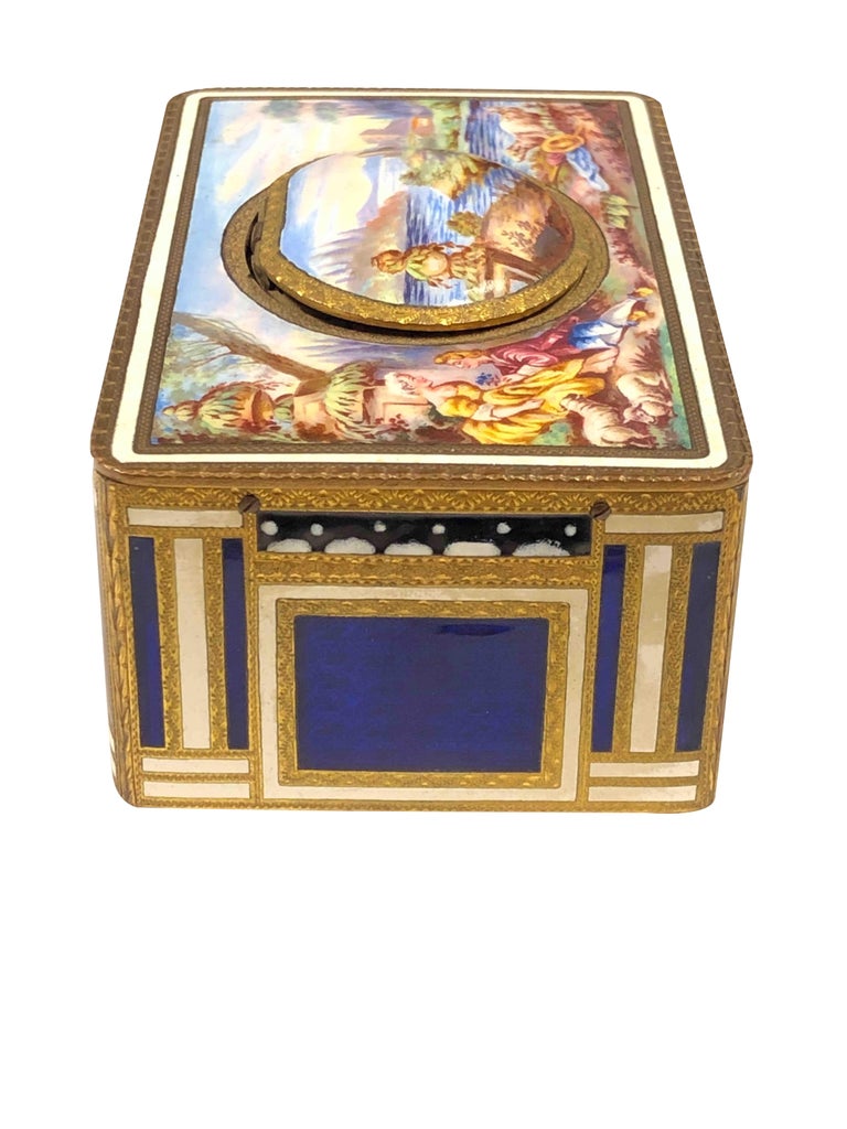Antique Swiss Mechanical Automaton Bird Box Music Box at 1stDibs