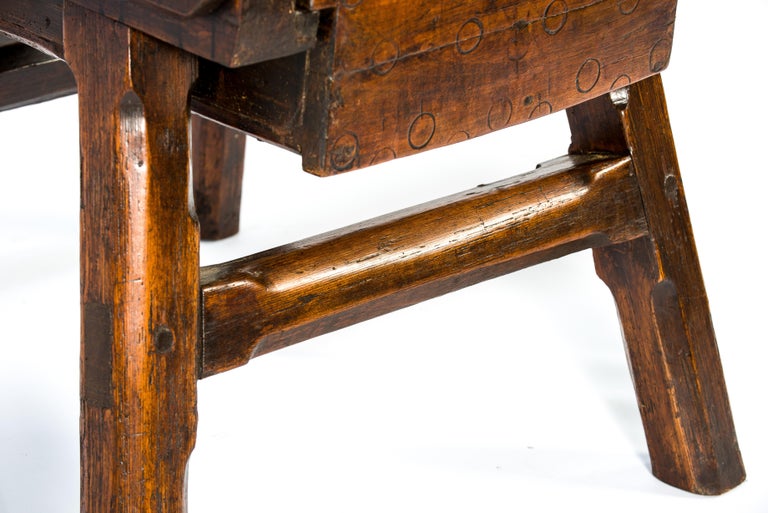 Antique Swiss Renaissance Merchants or Bankers Table Made in Pine and ...