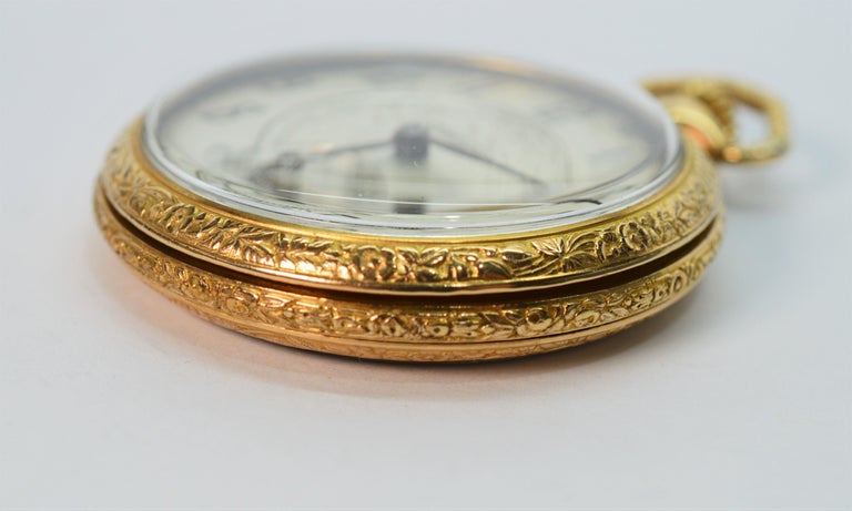 Antique Tacy Watch Company Admiral Display Back Pocket Watch, Circa ...