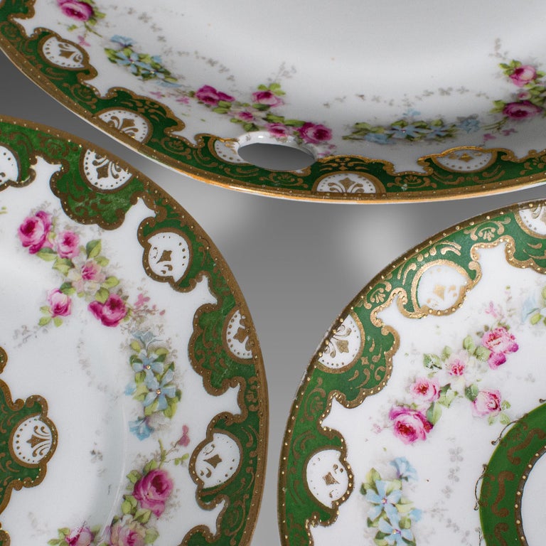 Antique Tea Service, German, Porcelain, 12 Person, Afternoon Set ...