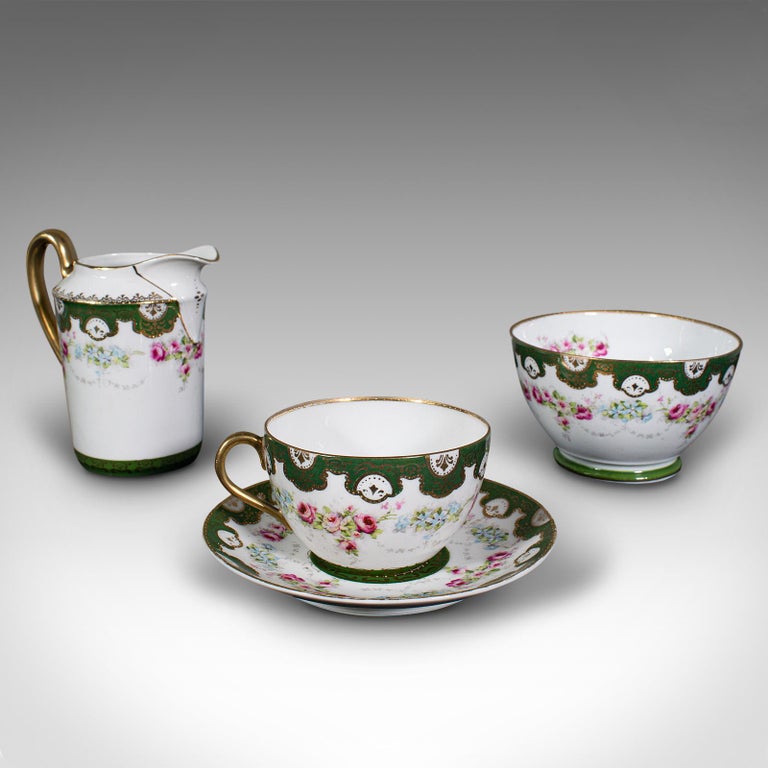 Antique Tea Service, German, Porcelain, 12 Person, Afternoon Set ...