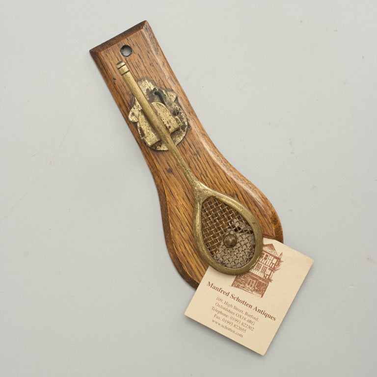 Antique Tennis Racket Paper Clip For Sale at 1stDibs