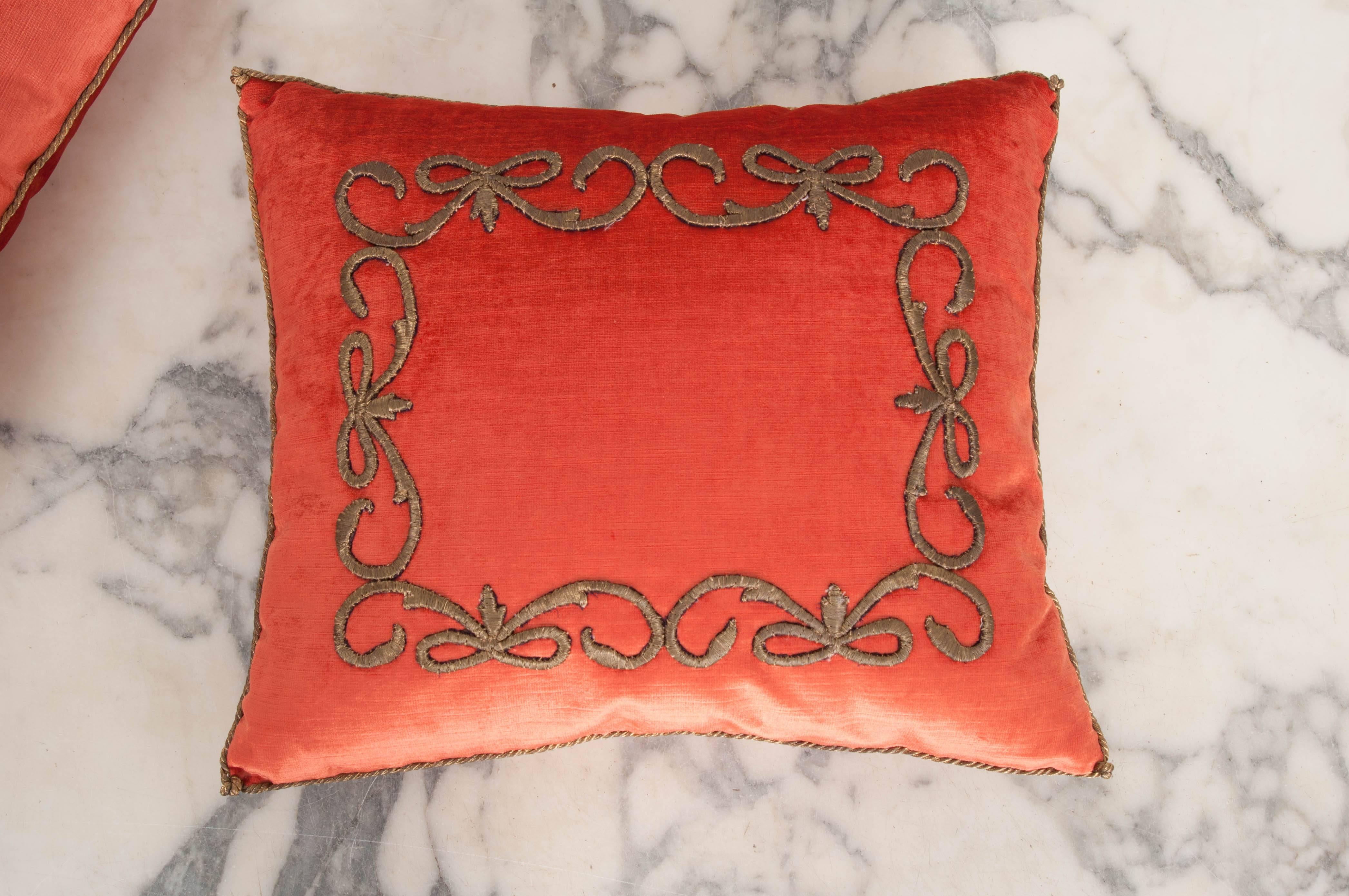 Antique Textile Pillows by B.Viz Design at 1stDibs