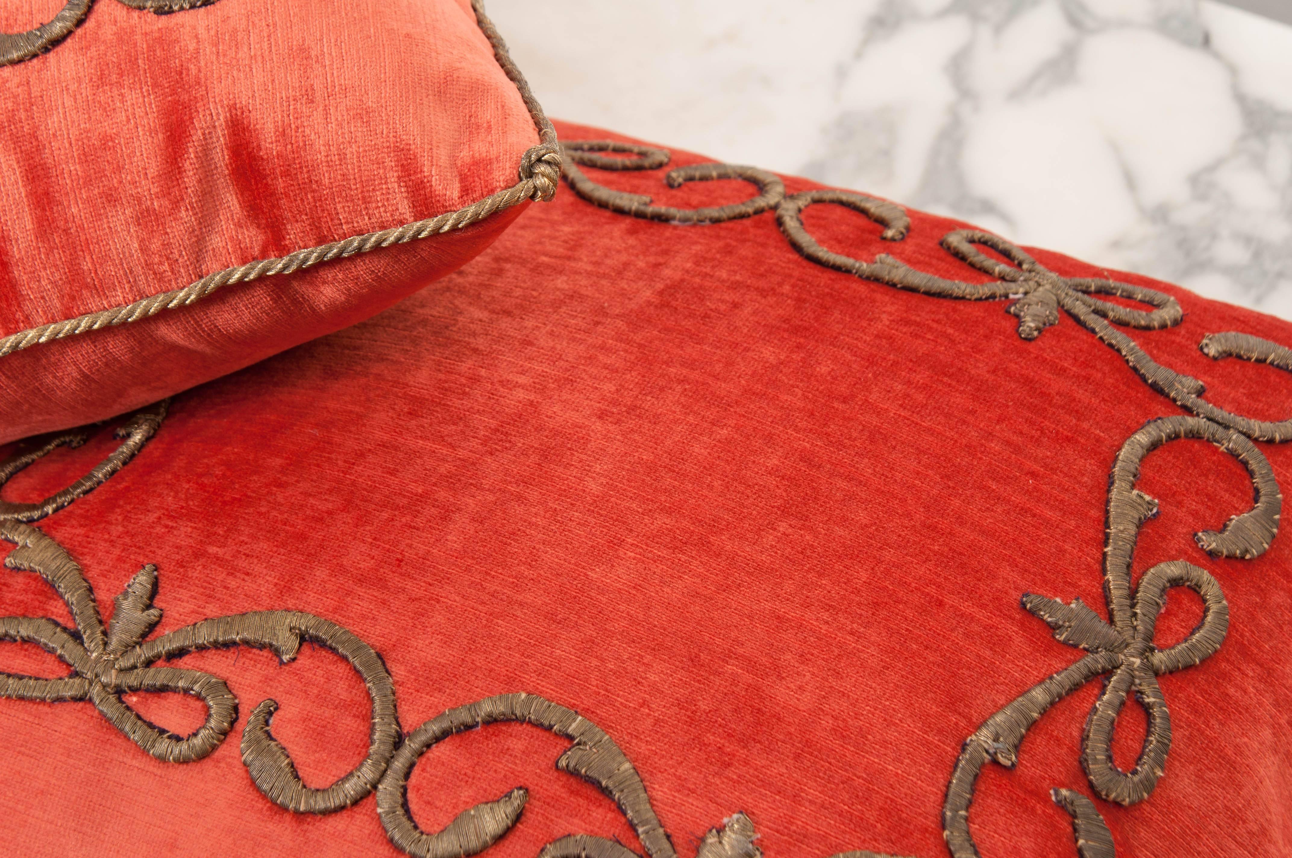 Antique Textile Pillows by B.Viz Design at 1stDibs