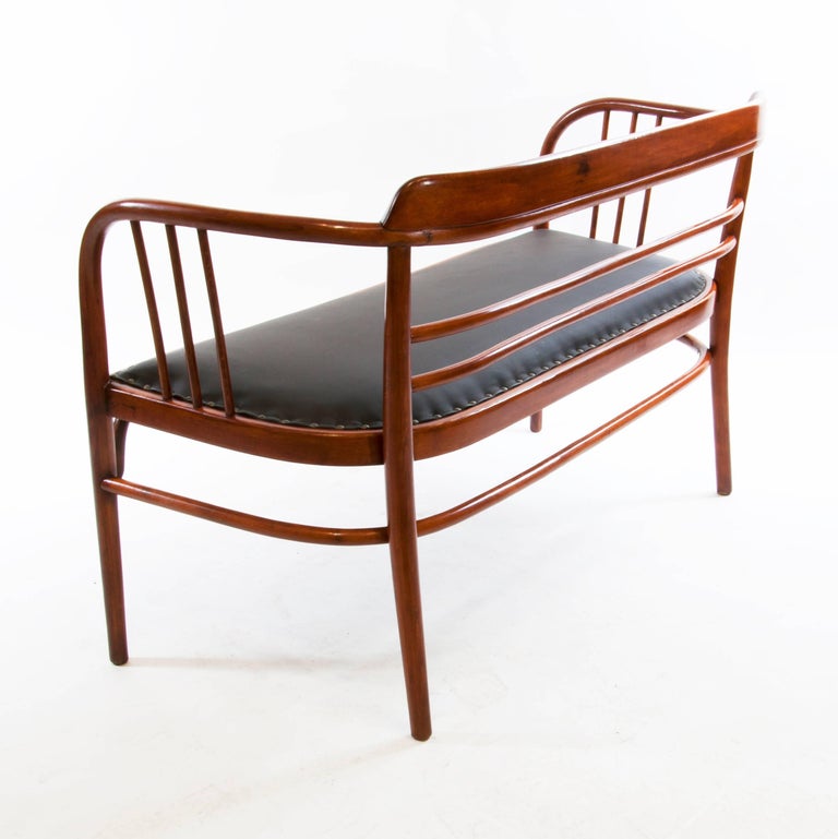 Antique Thonet Bentwood Bench B93 C Jugendstil For Sale at 1stDibs ...