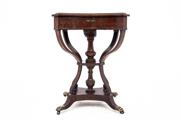Antique Thread Table, Northern Europe, Around 1890 For Sale at 1stDibs