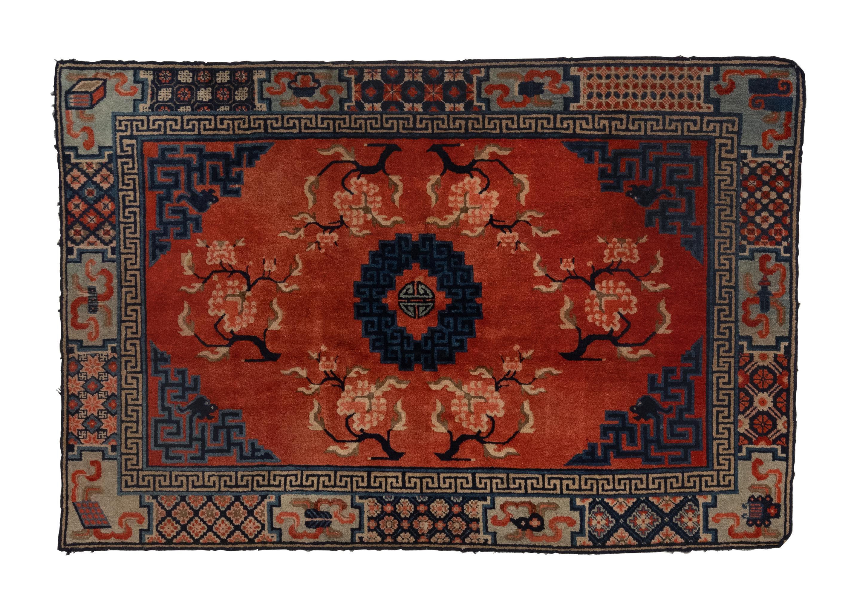 Antique Tibetan Rug For Sale at 1stDibs