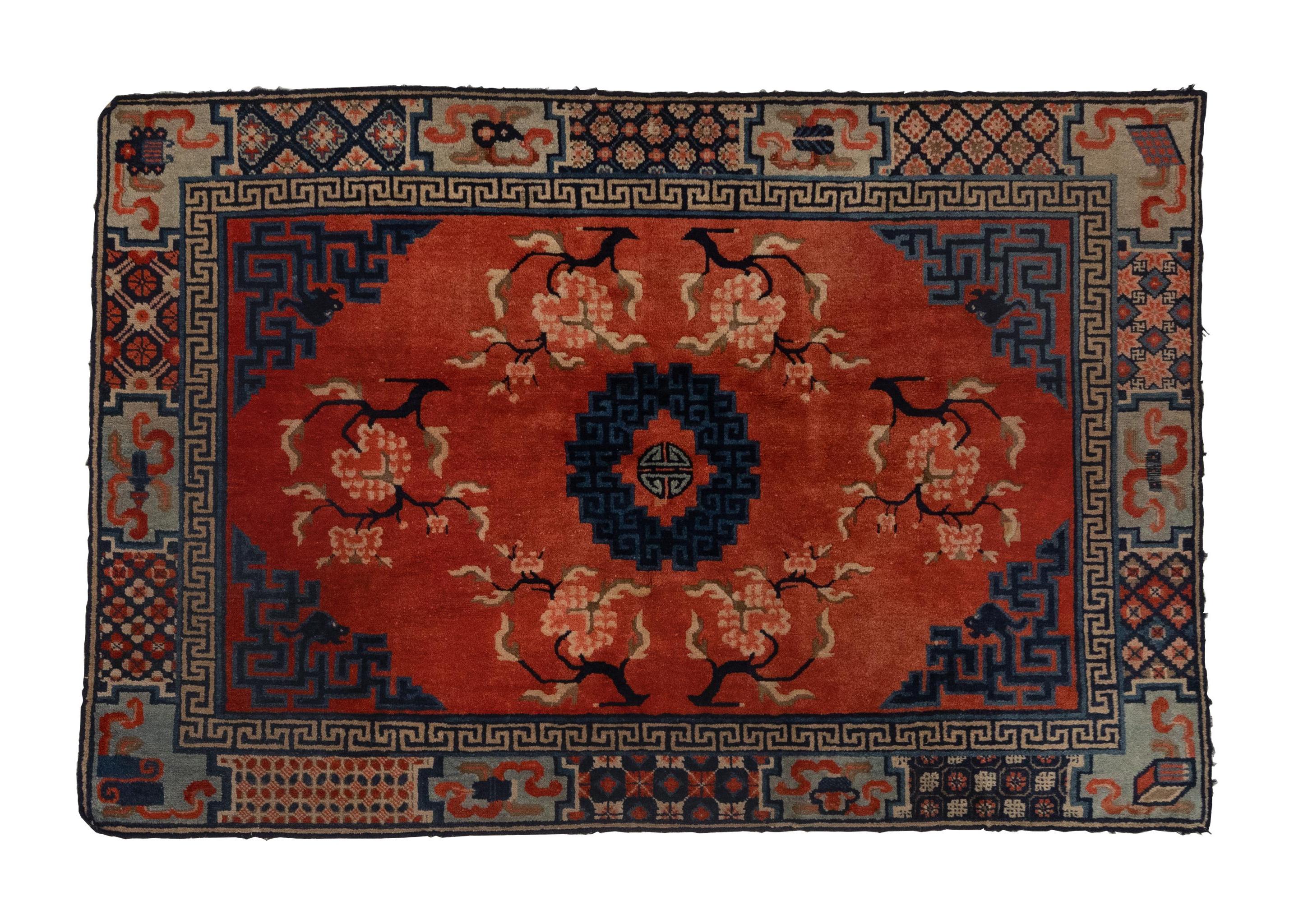 Antique Tibetan Rug For Sale at 1stDibs