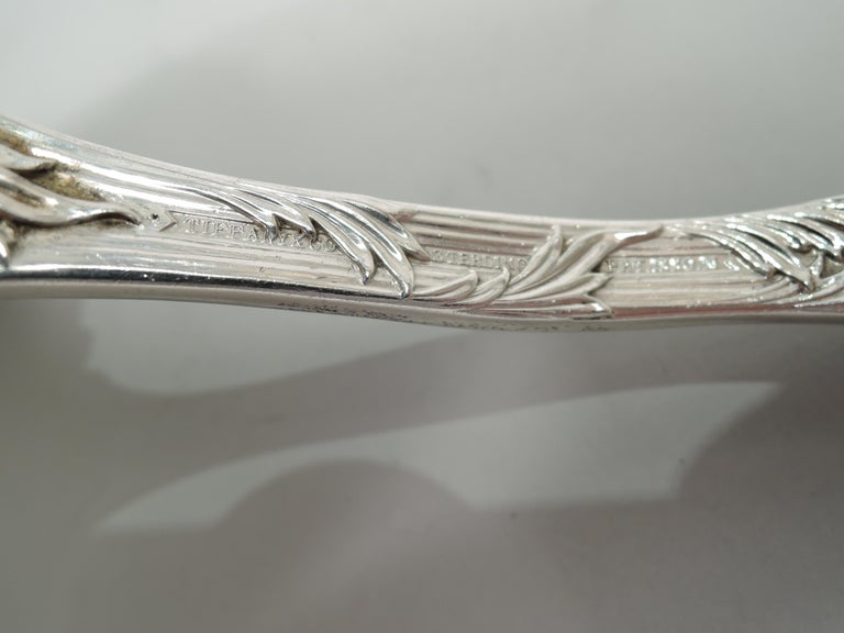 Antique Tiffany Chrysanthemum Sterling Silver Oyster Ladle For Sale at ...