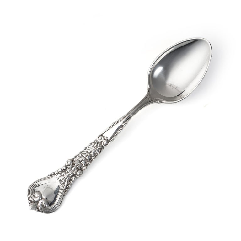 Antique Tiffany and Co. Sterling Silver Florentine Pattern Demitasse ...